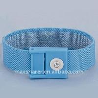 China Blue Economy Grounding Cord With Anti Static Wrist Strap Well-Being Grounding Bracelet Including Grounding Cords for sale