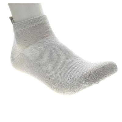 China Unisex Wholesale Socks Organic Cotton and Conductive Silver EMF Shielding Clothes Grounding Socks EMF Clothing protection for sale