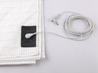 China Silver Fiber Bed Sheets with Anti-Microbial Health & Grounding Cord Safety Product Category for sale