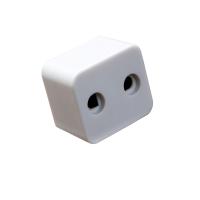 China Maxsharer USA Type B Outlets Safety Adapter Factory-Made Grounding Earthing Products Plastic Splitter and Grounding Adapter for sale
