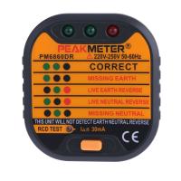 China Drop Shipping EU UK US AU Socket Tester Safety Product for Standard Electrical Outlet Receptacle Grounding Earthing Products for sale