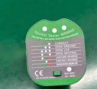 China Maxsharer Drop Shipping Tester for Australia Socket Ground Tester with Zero Line Switch Safety Electroscope Made in China for sale