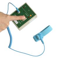 China Factory Direct Anti-Static ESD Wrist Strap Tester Cleanroom Electrical Grounding Tester Safety Product for sale