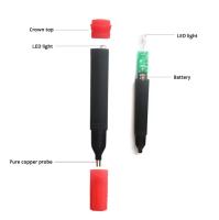 China Grounding Test Pen for Earthing Mat Bed Sheet Conductive Testing Pen for Grounding Earthing Tester Pen for sale