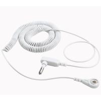 China Drop Shipping 4.5m 15ft White PU USA Plug Grounding Earthing Cord with 100K Resistance for Bedding/Yoga Mats Safety Product for sale