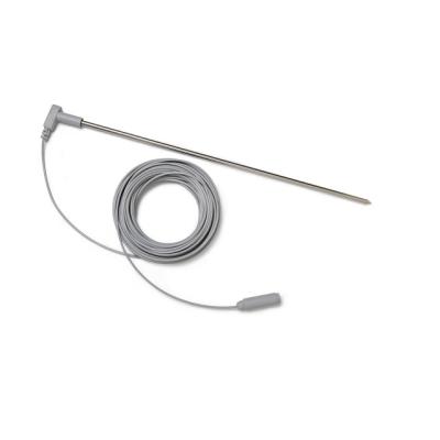 China Best Conductive PU Esd Grounding Cords Grounding Stainless Steel Needle and Cord Outdoor Portable Using Universal Mat and Sheet for sale