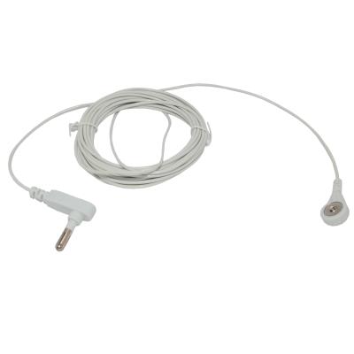 China Conductive PU Grounding Earth Cord With USA Adapter Benefits of Grounding Sheets Universal Mouse Pad and Mat for sale