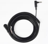 China ESD Comfortable Earthing Bed Coil Cord Manufacturer Grounding Cord Coil 20 FT Black Using Conductive Mouse Pad and Universal Mat for sale