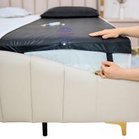 China Grounding Mat for Bed 0.3mm Thickness Surface Grounding Sleep Mat PU Leather Back Silver Cloth Soft Type No Holes Safety for sale