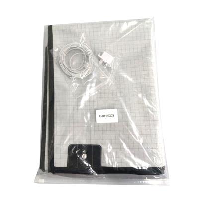 China Elite Earthing Mattress Cover Kit with PU Leather Groundbed Conductive Sleep Mat Safety Grounding Bed Mat for sale