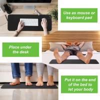 China Customized Grounding Earthing Mat for Bed Conductive Leather With Grounding Cord  Esd Grounding Bed Sheets for sale