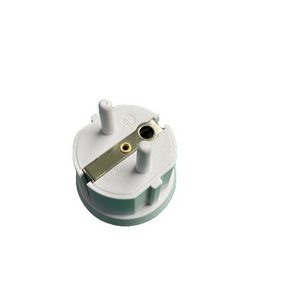 China Hot Sale Custom White EU Plug Adapter Universal US/Europe/Schuko UK Plug Socket Standard Grounding Safety Product for sale