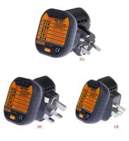 China Maxsharer Outlet Checker, Grounding Tester, Socket Tester, Circuit Tester, Receptacle Tester, Outlet Power Fault Checker for sale