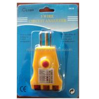 China Wholesale Discharge Plug Electric Automatic Earth Wire Plug Socket Tester for Esd Grounding Cords for sale