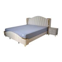 China Maxsharer Anti-Static Earthing Grounding Fitted Sheet Silver and Cotton Material 30-38cm Height Earthing Bed Sheets with Cord for sale