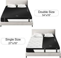 China Earthing Grounding Leather Mattress Breathable With Elastic Holes Easy to Clean Customizable With Cord for Healthy Sleep for sale