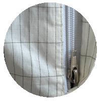 China Grounding Sliver Fiber White Pillowcase With Zipper for Deep Sleep High Quality Earthing Pillowcase for sale