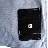 China Silky Soft Gray Silver Fiber Grounding Pillowcase With Envelope Closure for Deep Sleep Earthing Pillowcase for sale