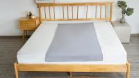 China ESD Natural Energy Bed Flat Sheet 60*265 Conductive Cotton Silver Sheet Grounding Earthing Health Bed Mat Stress Relief Safety for sale