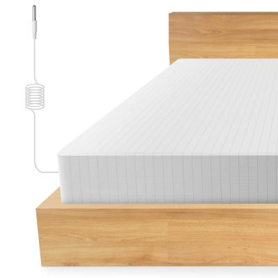 China 15ft Soft 140D Conductive Grounding Wire Earthing Mat Better Sleep Static Removal Queen Organic Cotton Silver Fiber Bamboo for sale