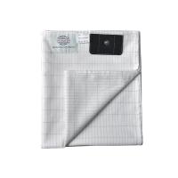 China Factory Hot Selling Grey White Conductive Bed Sheets Earthing Grounding Safety Fitted Sheet for sale