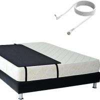 China Chinese Supplier Best Earthing Leather Mattress With Elastic Holes on Surface Breathable Grounding Bed Mat for sale