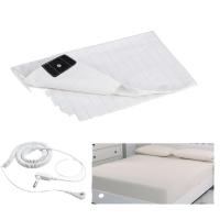 China ESD Natural Energy Grounding Earthing Health Bed Mat Conductive Organic Cotton Silver Flat Sheet Stress Relief Mattress for sale