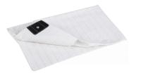 China US Queen 60*80inch Organic Cotton Grounding Sheet Flat Cord Natural Wellness Silver Fiber Safety White Degerming Maxsharer for sale