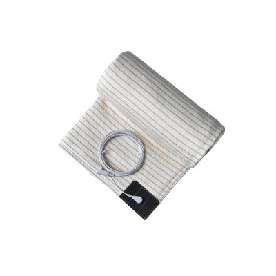 China Improved Sleep Pain Relief Energy Inflammation Management-Brown ESD Grounding Earthing Blanket Earth Connected Bedding Safety for sale