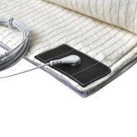 China Improved Sleep Pain Relief Energy Inflammation Management-Brown ESD Grounding Earthing Blanket Earth Connected Bedding Safety for sale