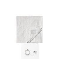 China Manufacturer Earthing Fitted Bed Sheets 32cm Silver Fiber Bedskirt Grounding Bed Sheet Grey White Green with Earth Cord Ground for sale