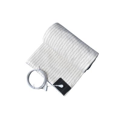 China Manufacture Grounding Blanket Official Silver Fiber Earthing Organic Cotton Grounding Bed Cotton Conductive Function for sale