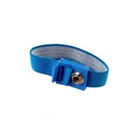 China Top Sale Chinese Grounding Earthing Wrist Strap With Straight Cord in Blue Color Safe to Use Grounding Wrist Strap for sale