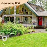 China 50cm Grounding Rod With 40 ft Ground Wire for Grounded Earth Connected Products Mats Sheets Pads Blankets for sale