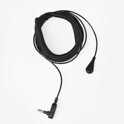 China 20FT Black Grounding Coil Wire Factory Made Cable for Earthing Improve Sleep for sale