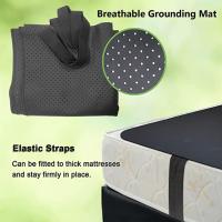 China Grounding Leather Mattress Cover With Cord to Enhance Sleep Safety Product for sale