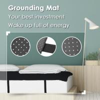 China Maxsharer Grounding Leather Bed Mat with Cord for Sleep Improving for sale
