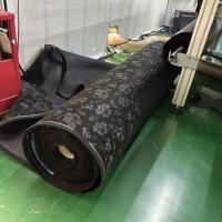 China Size Customized New Decorative Design Grounding Mat Relief Muscle Relaxation Stress Earthing Pad Bed Desk Use Black Conductive for sale