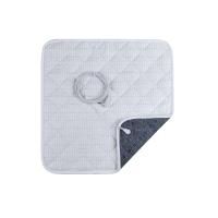 China Silver Fabric Cotton Grounding Mattress Pad Anti-static Gray & White Customized Sizes Bed Cover for Car Chair Sofa Maxsharer for sale