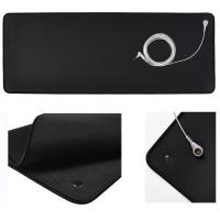 China Chinese Supplier Best Grounded Rubber Mats With Cable Cord Grounding Conductive Function Durable Rubber Mat for sale