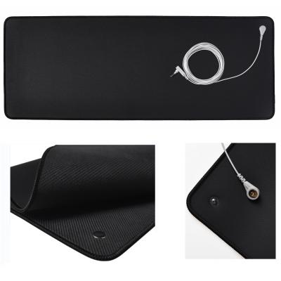 China Customizable ESD Conductive Anti-Static Eco-Friendly Grounding Therapy Mouse Pad Rubber Pad for Office Use for sale
