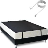 China Safe Eco-friendly Vegan Leather for Better Sleep With Grounding Cord Earthing Conductive Leather Mattress for sale