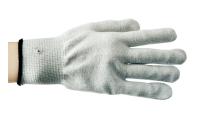 China Silver Fiber Thread Gloves EMF Conductive Grounding Gloves Containing Silver Fiber Nylon for sale