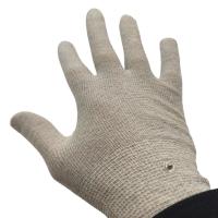 China Silver Fiber Thread Gloves EMF Conductive Grounding Gloves Containing Silver Fiber Nylon for sale