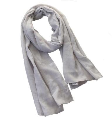 China EMF Shielding Protection Scarf Men Women Silver Fiber Polyester 5G Anti Radiation Antibacterial Anti Mite Comfortable for sale