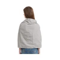 China EMF Shielding Protection Scarf Men Women Silver Fiber Polyester 5G Anti Radiation Antibacterial Anti Mite Comfortable for sale