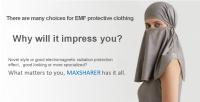 China Dropshipping EMF Radiation Protection Hood 5G Blocking RF Shielding WiFi Shield Grey for sale