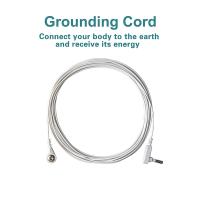China Grounded Rubber Mats With Conductive Cable Cord Pemf Mat Bed Keyboard Pad Electrical Grounding Mats for sale