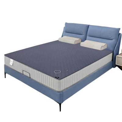China Orange Plush Silver Sleep Pad Mat Grounding Mattress with Conductive Earthed Bed Mat Cord Improved Sleep Quality Safety Product for sale