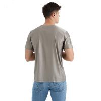China EMF Protection T-Shirt Unisex Silver Fiber Radiation Proof RF Anti-5G Anti Electromagnetic Shielding Short Sleeve for sale